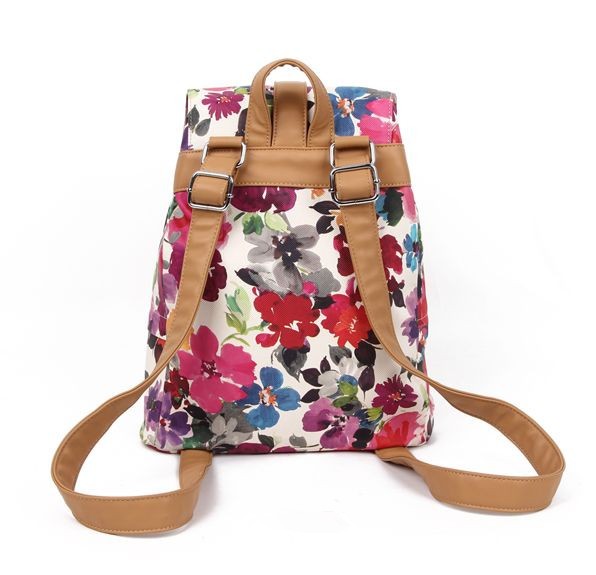 Printed Flora Backpack B on Luulla